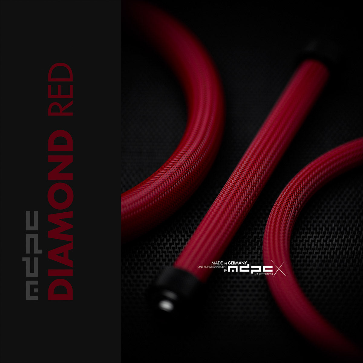MDPC-X Diamond-Red Cable Sleeve BIG – Sleeving-Japan