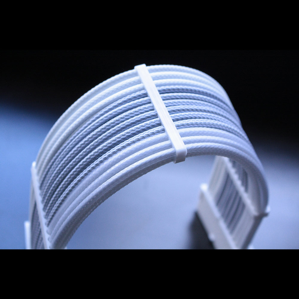 White S-J Cable Combs 24pin – Sleeving-Japan